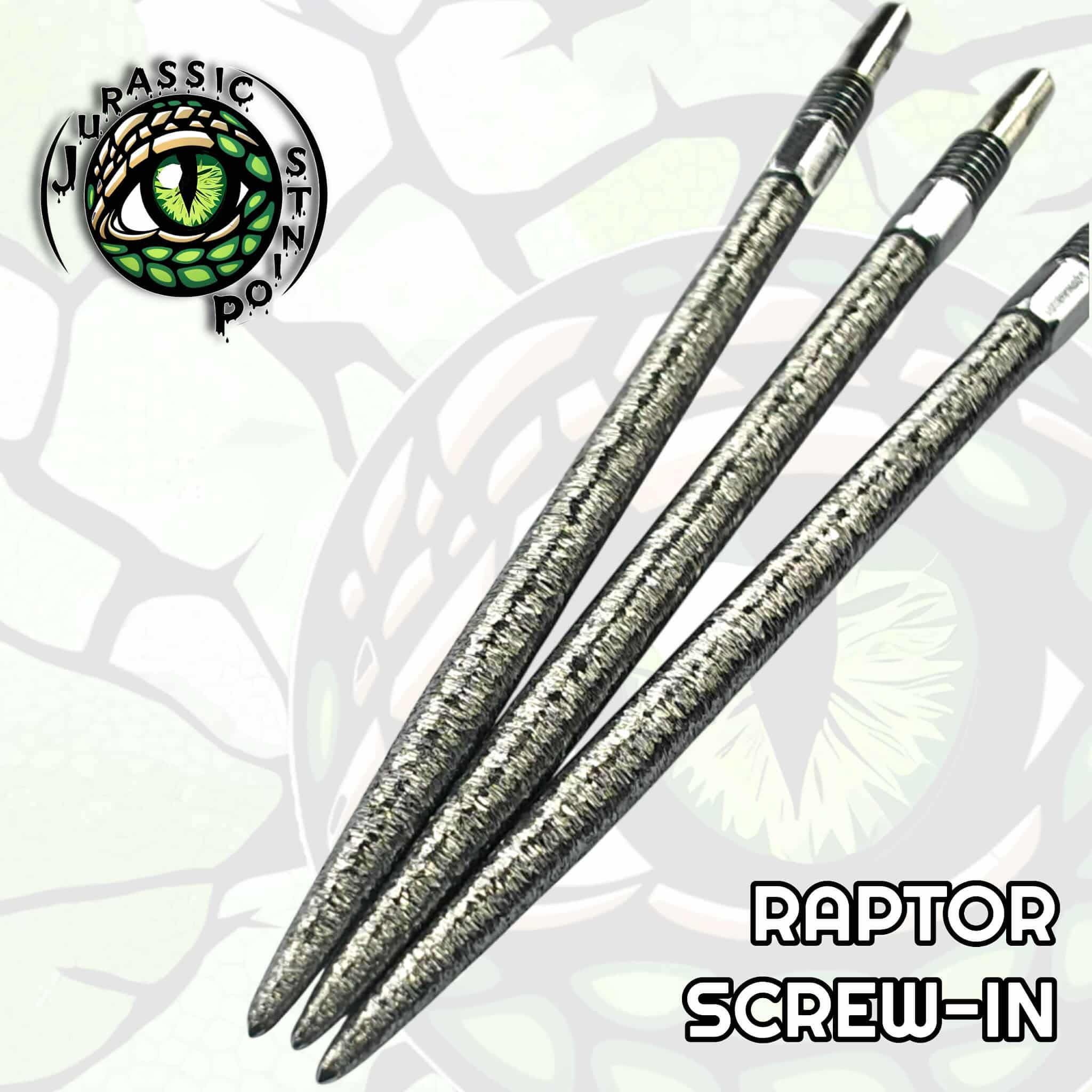 Jurassic RAPTOR Screw-In Dart Points | The Darts Lounge