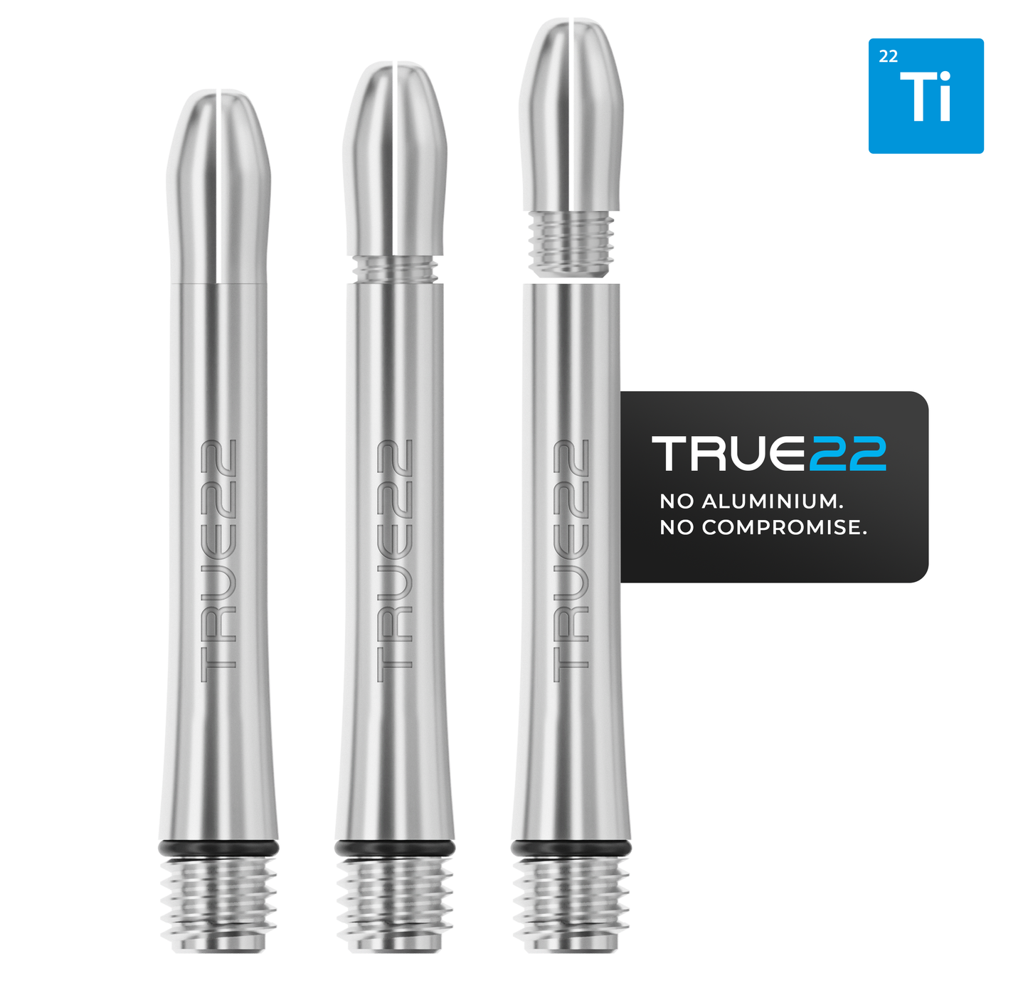 PERFECT NINE TRUE22 TITANIUM SHAFTS – The Darts Lounge