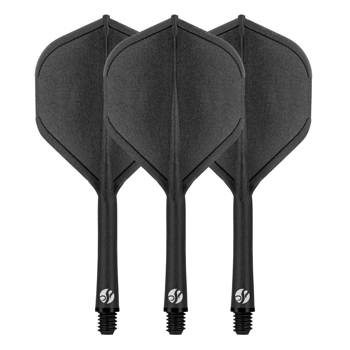 Shot Flight Deck Black Integrated Flights | The Darts Lounge