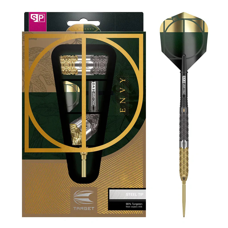 TARGET CULT ENVY 03 90% SP STEEL TIP DARTS – The Darts Lounge