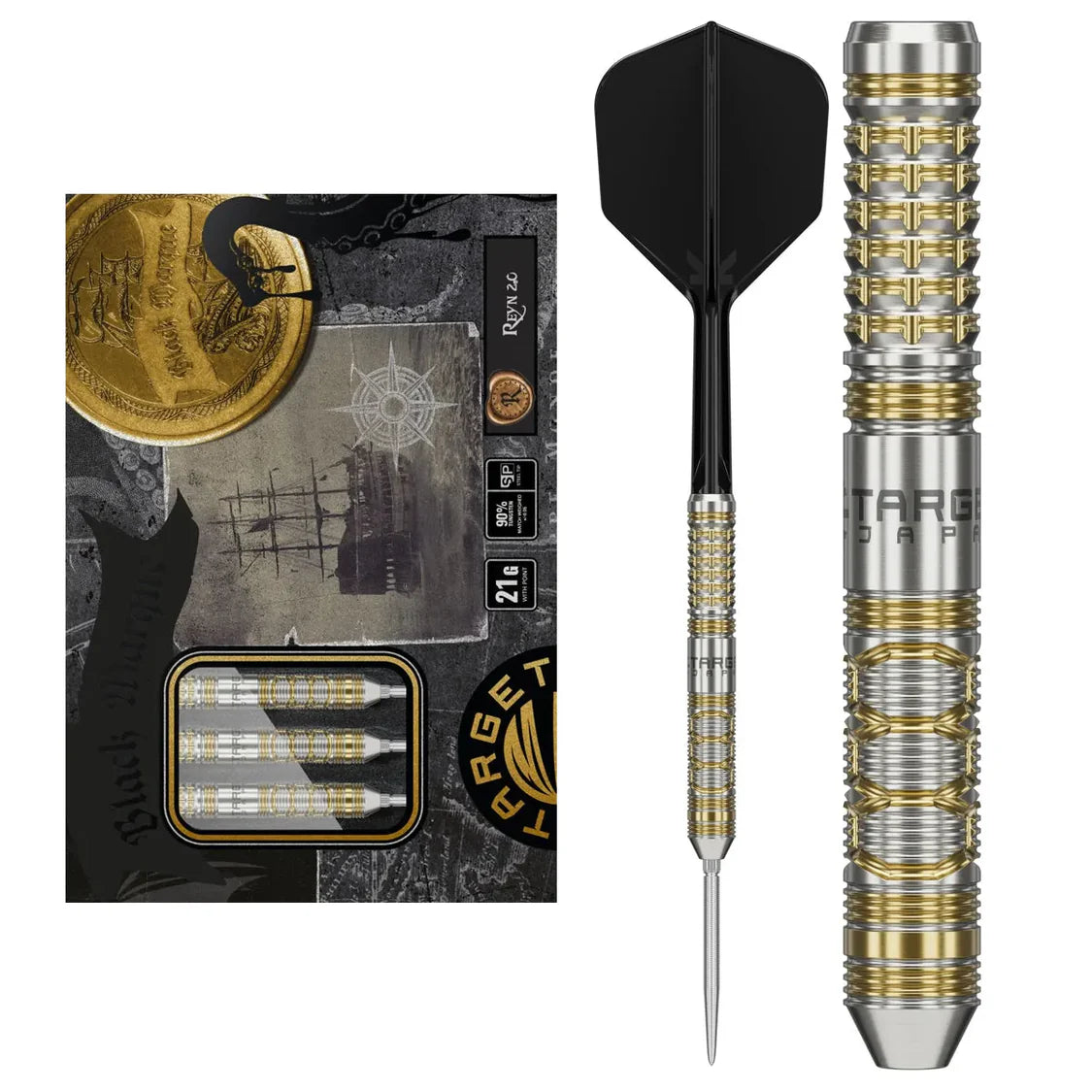 Target Black Marque Reyn Gen 2 90% SP Darts | The Darts Lounge