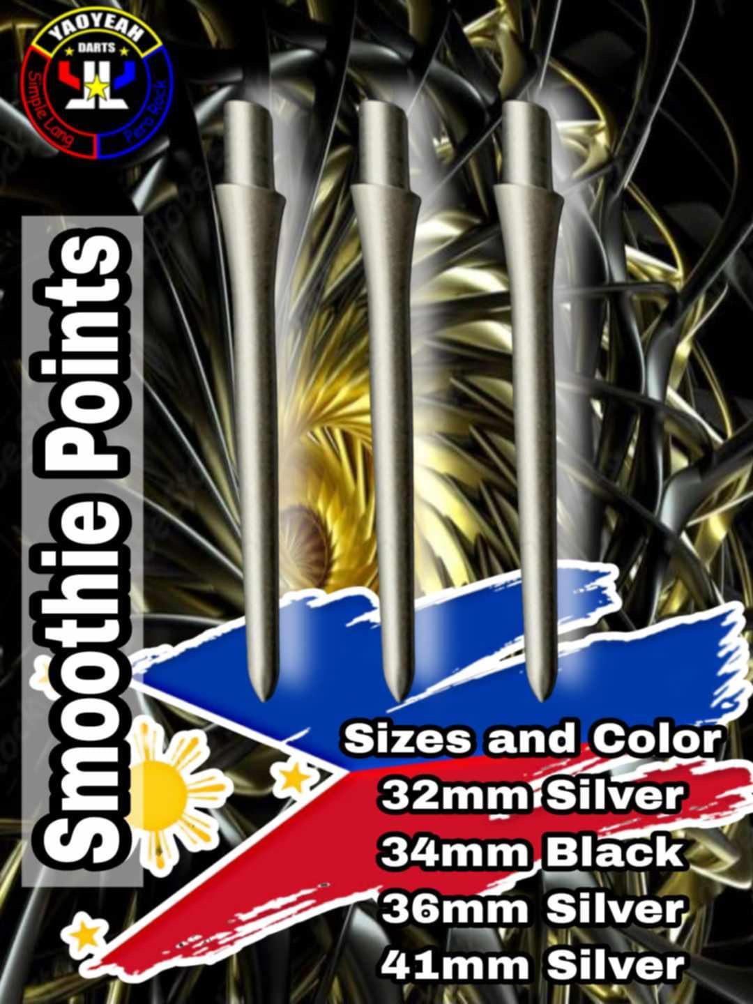 Yaoyeah Smoothie Steel Tip Dart Points | The Darts Lounge