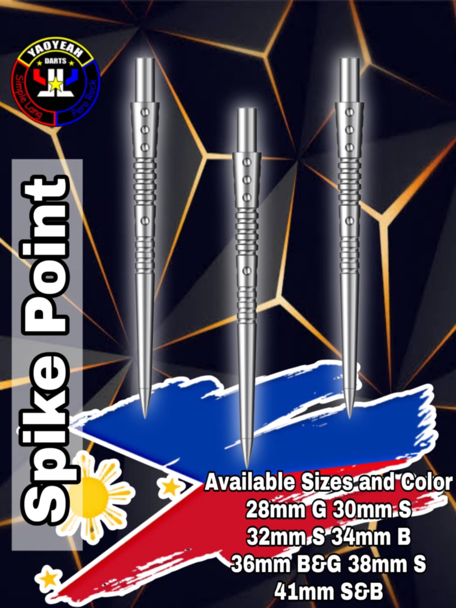 Yaoyeah Spike Steel Tip Dart Points | The Darts Lounge